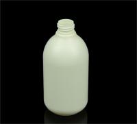 China 300ml 24/410 Soft Slope Bottle Skin Care Products White Hdpe Bottle for sale