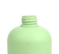 China 500ml 28/410 PE Cosmetic Bottle Round HDPE Empty Cosmetic Containers for sale