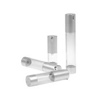 China Somewang AS Material Pump Cosmetic Bottles 30ml Airless Cosmetics Lotion Pump Bottle for sale