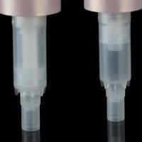 China 32 410 PP Smooth Serum Lotion Pump Dispenser 4CC With Inner Outer Spring for sale