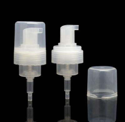 China Foam Packaging Cosmetic Bottle With Pump Face Hand Wash Pump 42/410 for sale