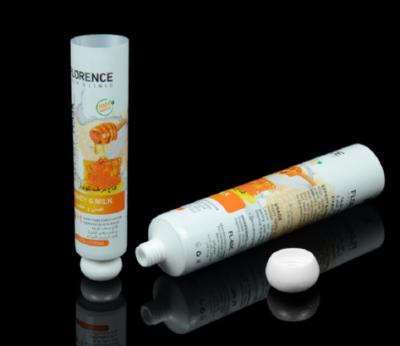 China 100ml Offset Printing Empty ABL Tube Hand Cream Aluminum Barrier Laminated Tube for sale