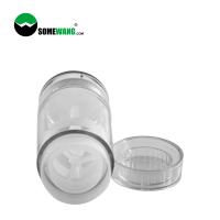 China ODM OEM 65ml Deodorant Stick Cylindrical Clear AS Bottle 65g For Body Fragrance for sale