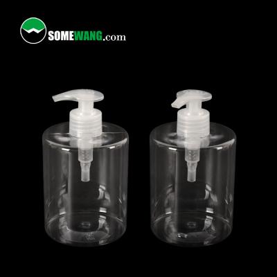 China 24/410 PET Flat Shoulder Bottle Cosmetic Lotion Bottle 200ml for sale