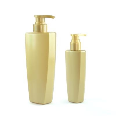 China 160ml 500ml Empty Plastic PETG Custom Shampoo Bottle Sets For Lotion for sale
