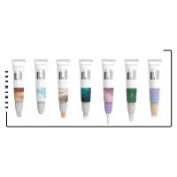 China 15ml Screw Caps Brush Head Lip Gloss Tube Cosmetic Packaging Container Tube for sale