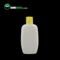 China PE Flat Bottle 100ml 138ml 200ml Customized Cosmetic Bottle for sale