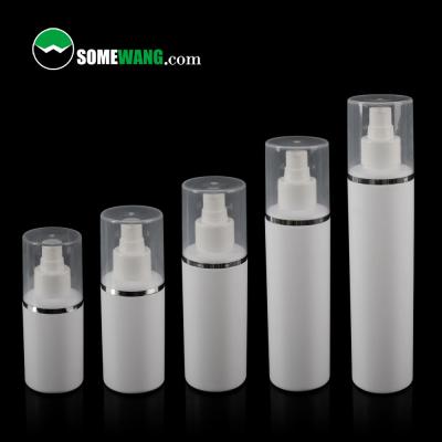 China PE Cosmetic Lotion Bottle100ml 120ml 150ml 200ml 250ml With Outer Cover for sale