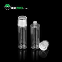 China 100ml 120ml Transparent Thick Wall Plastic PETG Skincare Bottles Cosmetic PETG Toner Bottle for sale