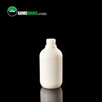 China 300ml Plastic Round PE Cosmetic Bottle Customized Hand Wash Lotion Pumps Shampoo Bottle for sale