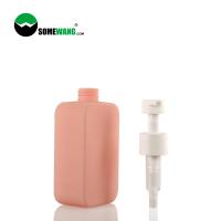 China 150ml 250ml 350ml 360ml PE Lotion Bottle Cosmetic Packaging With Soft Touch Material for sale