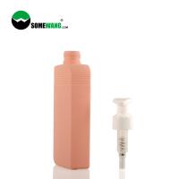 China 150ml 250ml 350ml 360ml PE Lotion Bottle Cosmetic Packaging With Soft Touch Material for sale
