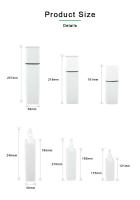 China 300ml 400ml 500ml PE Bottle With Outer Cover Shampoo Bottle for sale