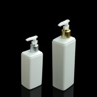 China 300ml 400ml 500ml PE Bottle With Outer Cover Shampoo Bottle for sale