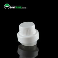 China Plastic PE Customized Color Large Size 2L Laundry Detergent Bottle With Screw Cap for sale