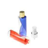 China Dual Color  Empty Custom PETG Cosmetic Bottle Plastic Lotion Bottle 200ml for sale