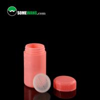 China Hot Sale SOMEWANG 30g 60g HDPE Plastic Empty Baby Body Powder Bottle for sale