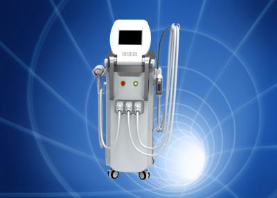 China Multifunctin SHR Hair Removal No-needle RF Face Lifting / Nd Yag Laser Tattoo Removal  Equipment for sale
