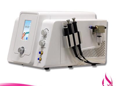 China 5000HZ Microcurrent Bio Lifting Skin Scrubber Ultrasonic Peeling Facial Dermabrasion Machine for sale