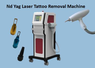 China Safety Nd Yag Laser Tattoo Removal Machine with Pigmentation Correctors Feature for sale