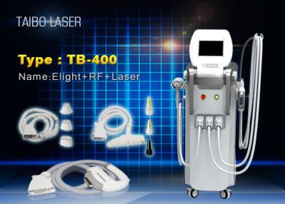 China E-light IPL Hair Depilation RF Wrinkle Removal ND Yag Laser Tattoo Removal Device 4 in 1 for sale