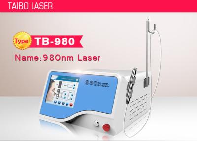 China Immediate Result Diode Laser 980nm Vascular Varicose Veins Removal Machine for sale