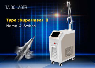 China Pigment Removal Machine , Q Switch Nd Yag Laser Tattoo Removal Machine for freckle removal for sale