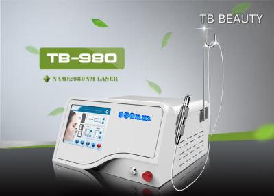 China 980nm Portable Laser Vascular / Spider Vein Removal Machine , Remove Red Blood Vessels for sale