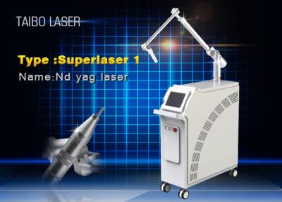 China Q Switch 1064nm Nd Yag Laser 1320nm Carbon Laser Machine for Tattoo Removal , Whitening for sale