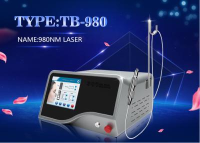 China Diode Laser 980nm Fiber Veins Spider Veins Removal Equipment 10W / 15W / 30W for sale