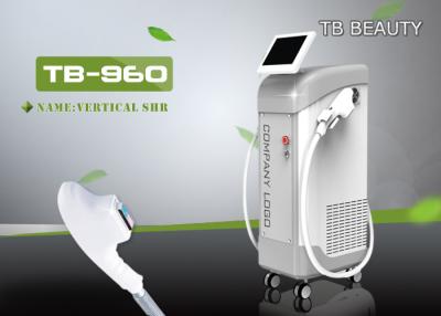 China UK Imported Lamp IPL SHR Hair Removal Machine With Double Handles For Salon , Clinic for sale