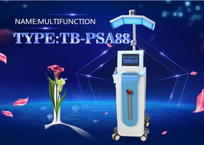 China Diamond Microdermabrasion Machine LED Therapy Light Device with Skin Scrubber Microcurrent for sale