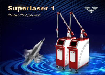 China Vertical Q Switched Nd Yag Laser for all Color Tattoo Laser Removal Machine for sale