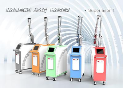 China 1064nm Q Switched Nd Yag Laser Tattoo Removal Machine 1320nm Laser Black Doll Treatment Machine for sale