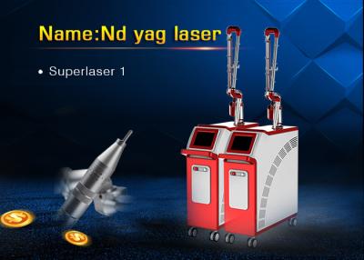 China Q Switched Nd Yag Laser for Tattoo / Pigmentation / Birthmark Frackle / Removal for sale