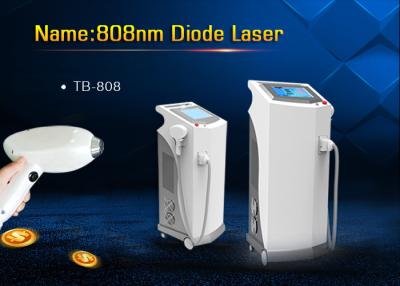 China Beauty Salon 808nm Diode Laser Hair Removal Equipment For Women / Men 1800w for sale