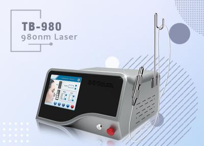China 980 Nm Diode Laser Device , Blood Vessels / Spider Vein Removal Machine for sale