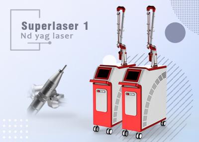China Pain Free Q Switch Nd Yag Laser For Tattoo Removal With 1-8mm Adjustable Spot Size for sale