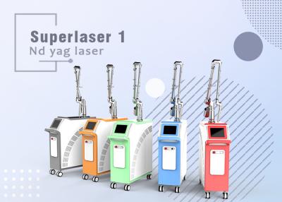 China Multifunctional Q Switch Nd Yag Laser Machine For Tattoo Removal / Pigment Removal for sale