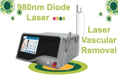 China Electrical 980 nm Diode Laser Vessel Veins Spider Laser Therapy 10W / 15W / 20W 1-5 Hz Adjustable for sale