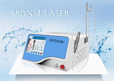 China 10W / 15W / 30W 980 nm Diode Laser Machine Vascular Removal Cherry Angiomas Removal for sale