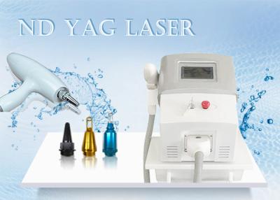 China Portable Nd Yag Laser Tattoo Removal Machine For Pigmentation Birthmark Removal for sale
