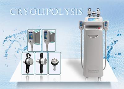 China 1800W 5 Handles RF Carvatation Fat Freezing Cool Sculpting Cryolipolysie Machine for sale