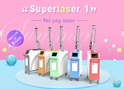 China CE Approved PMU 532nm 1064nm 1320nm Q Switched Nd Yag Laser Tattoo Removal Machine for sale