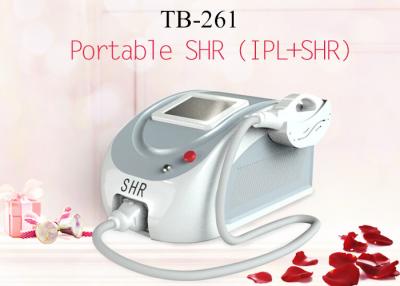 China Mini 1200W  IPL SHR Hair Removal Machine , Vascular Reduction Skin Cleaning Machine for sale