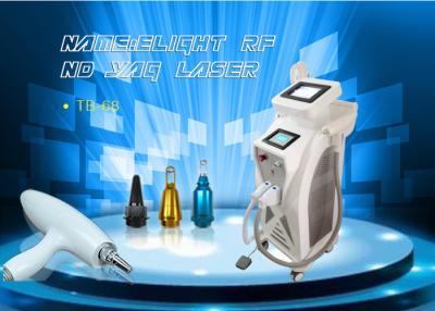 China Multifunction 3 In 1 E-light Ipl Rf Laser Hair Removal Wrinkle Tattoo Pigment Removal Machine for sale