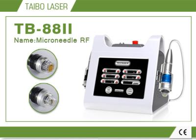 China Fractional RF Microneedle Machine for Facial Wrinkle Stretchmarks Removal with Two Handle for sale