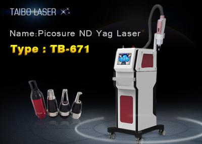 China Picosecond Laser Q Switch Nd Yag Laser  Tattoo Removal Device with CE Approved for sale