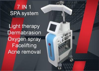 China PDT LED Therapy Oxygen Spray Diamond Microdermabrasion Bio Skin Scrubber for sale