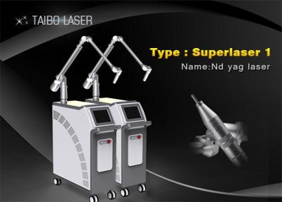China Q Switch Nd Yag Laser For Tattoo Removal / Pigmentation Removal / Vascular Removal Machine for sale